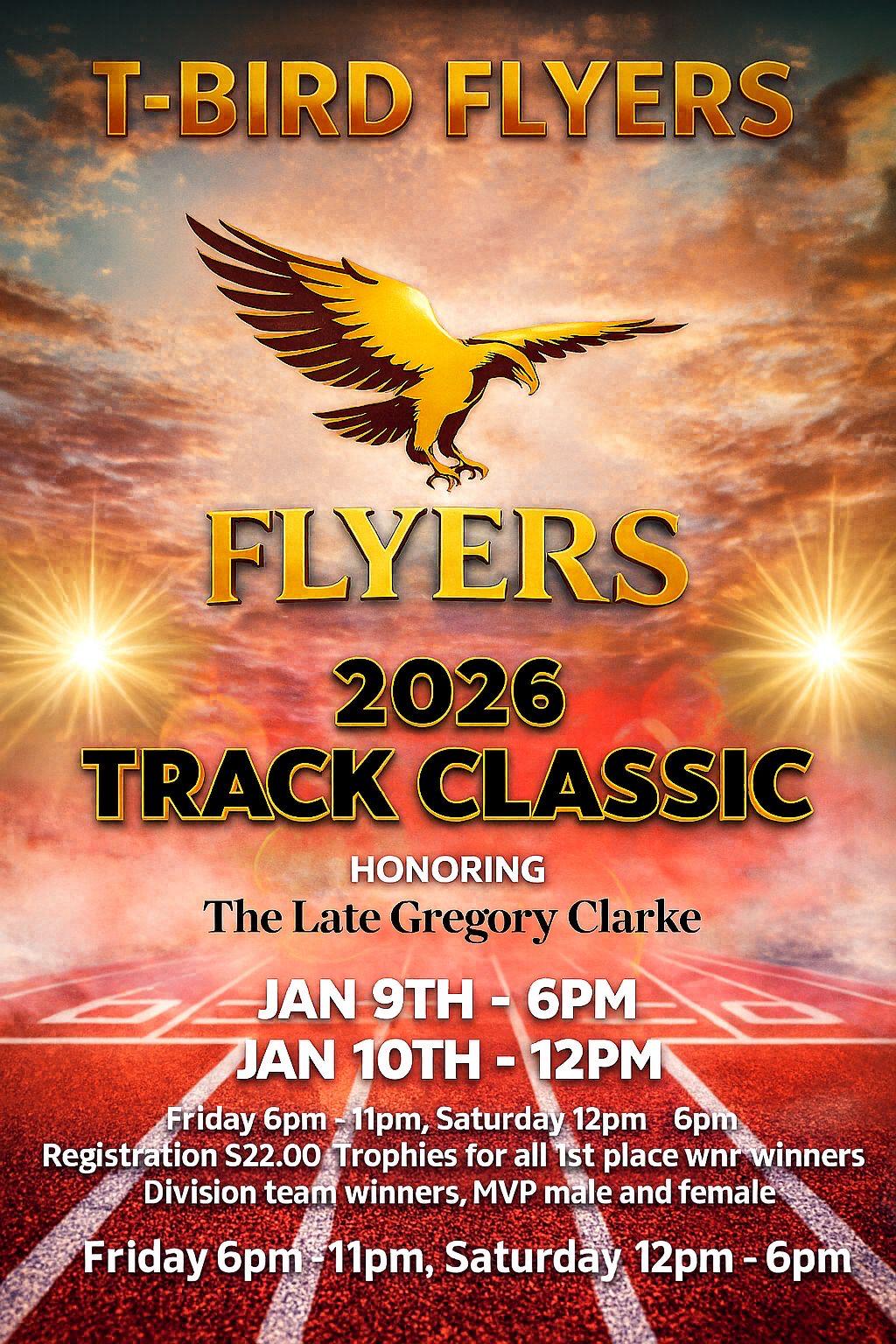 T-Bird Flyers 2026 Track Classic – DAY I – Tek Results